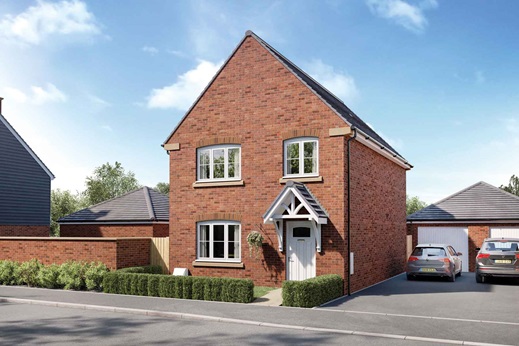 Plot 846 at Whittle Gardens in Gloucester ‧ Taylor Wimpey