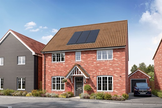 Plot 56 at Britannia Grange in Thetford ‧ Taylor Wimpey
