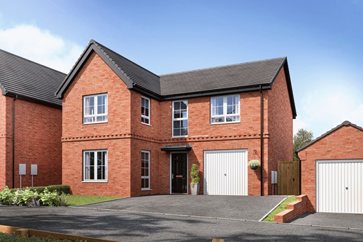 Plot 50 at Colston Gardens in Cotgrave ‧ Taylor Wimpey