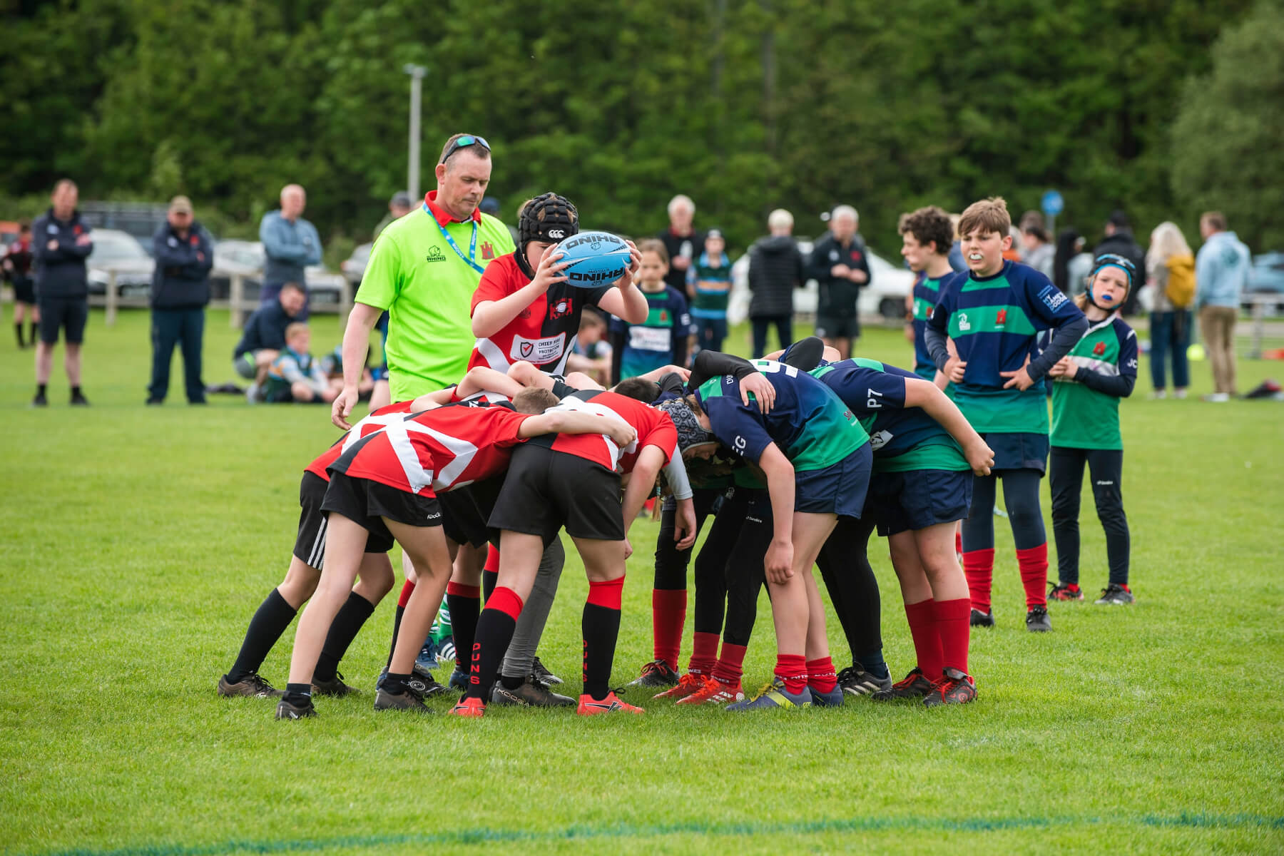 Dunbar scores with successful rugby minis tournament ‧ Taylor Wimpey
