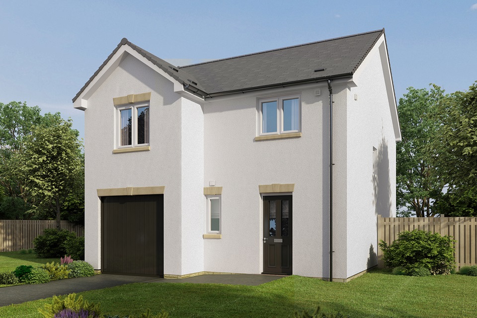 Plot 45 at West Craigs in Maybury ‧ Taylor Wimpey