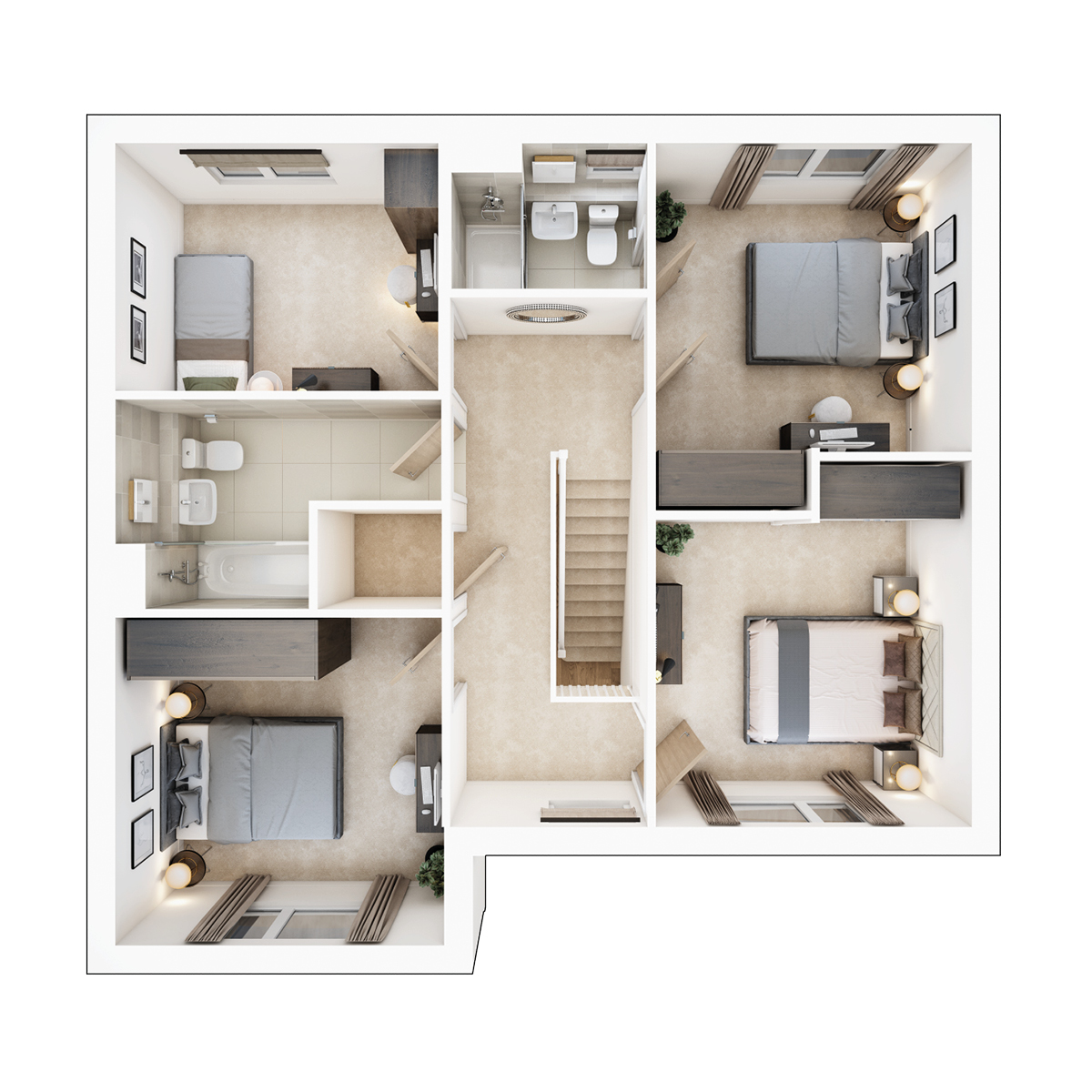 Plot 1500 at Dolphingstone Grange in Wallyford ‧ Taylor Wimpey