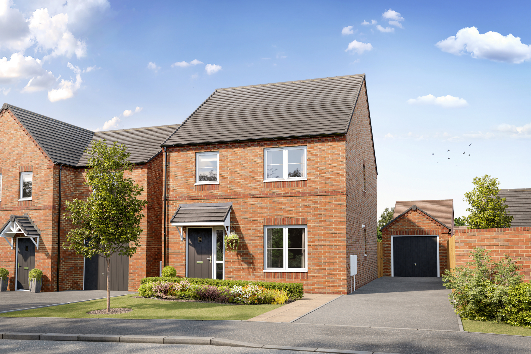 Plot 39 at Sanders View at Perryfields in Bromsgrove ‧ Taylor Wimpey