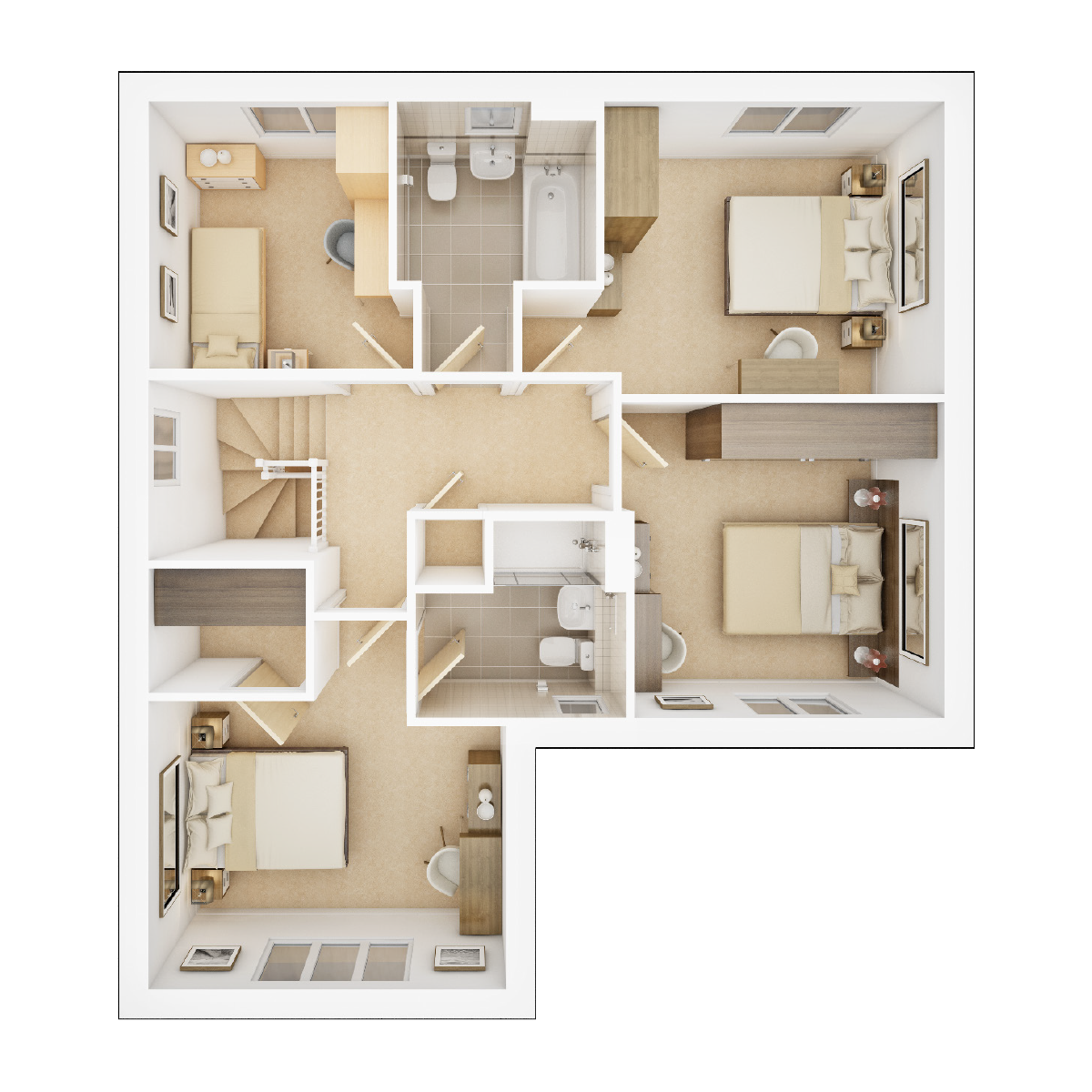Plot 225 at Anderton Green in St Helens ‧ Taylor Wimpey