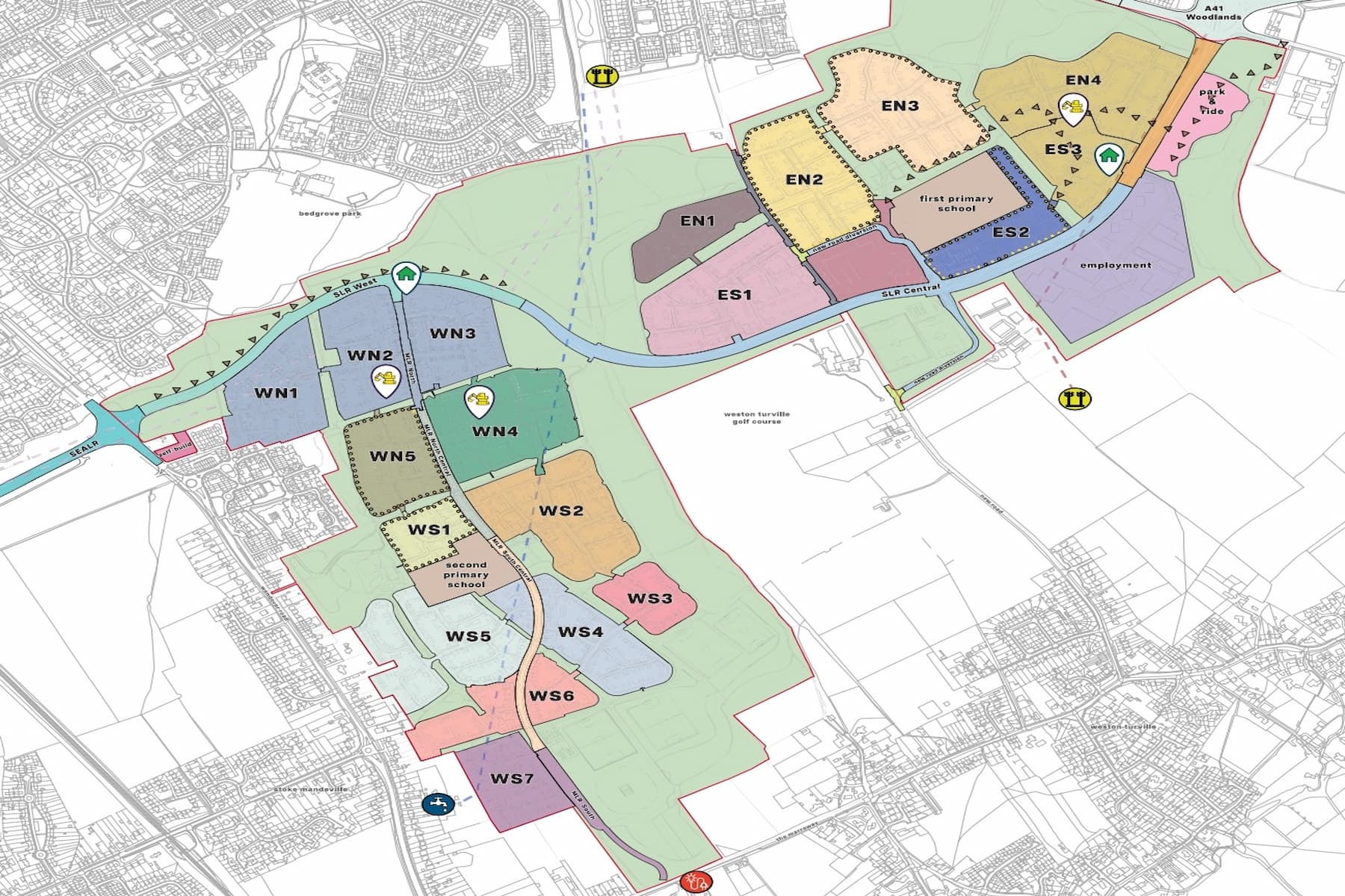 Hampden Fields Proposed Development ‧ Proposed new homes in Aylesbury ...