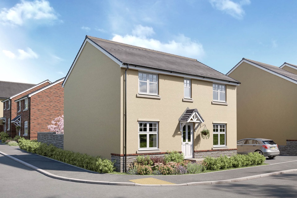 Plot 117 at Cwrt Sirhowy in Blackwood ‧ Taylor Wimpey