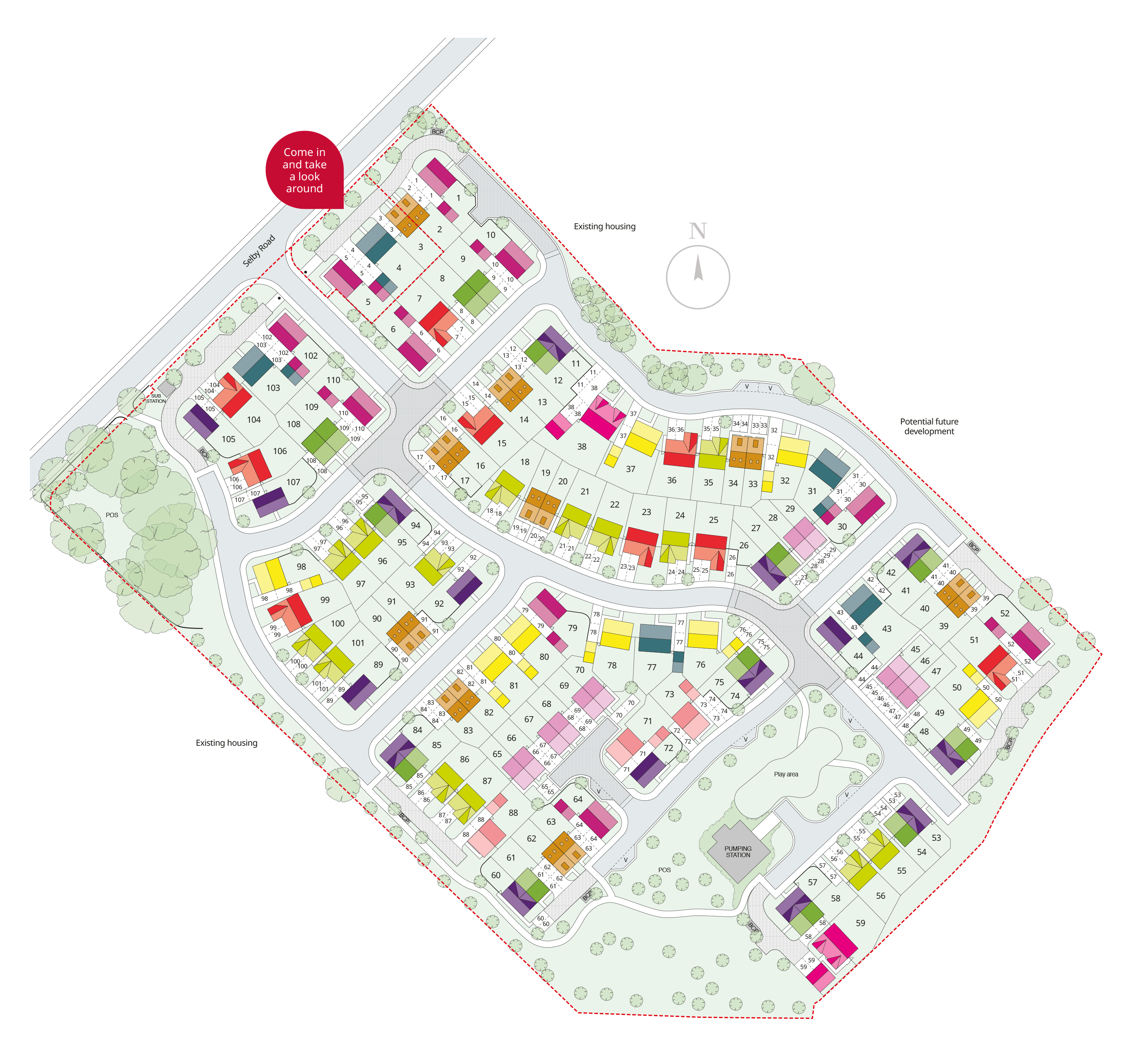 Plot 1 at Millstone Walk in Eggborough ‧ Taylor Wimpey