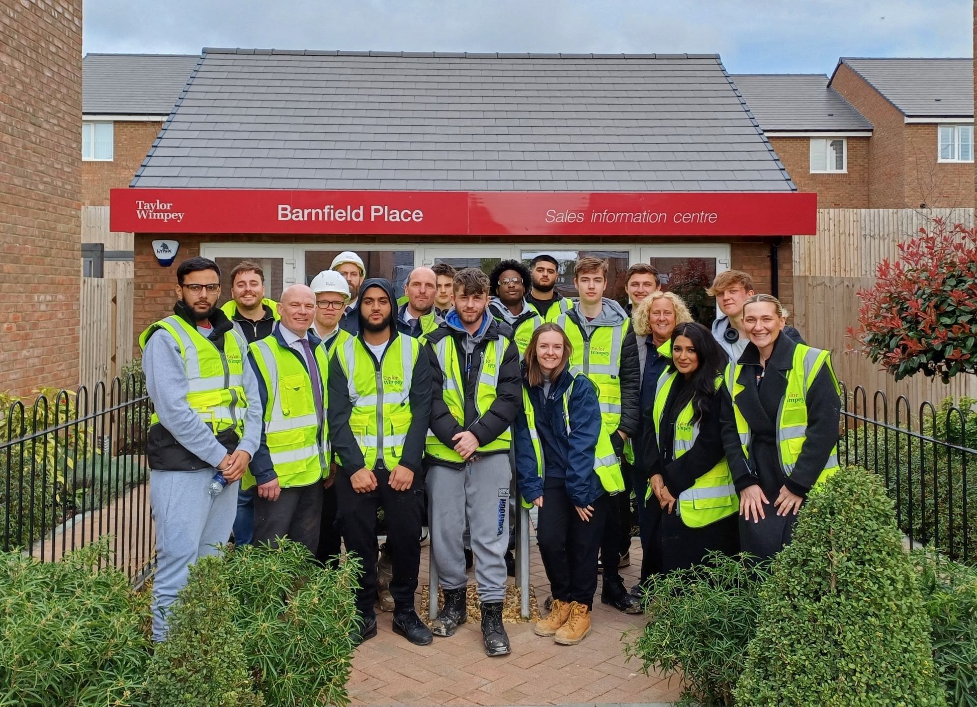 We host construction taster day for Barnfield College students ‧ Taylor ...