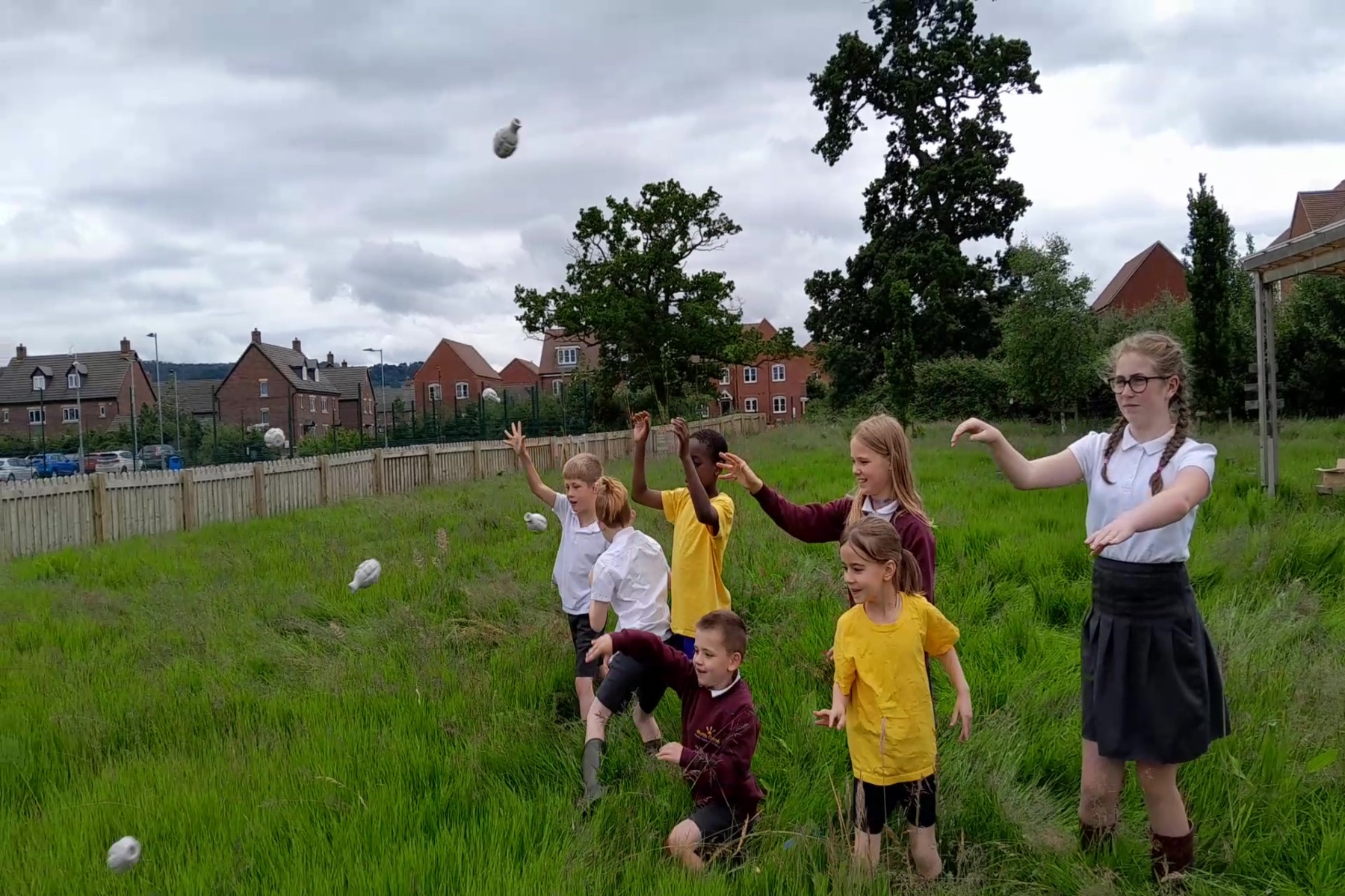 We support No Mow May with seed planting at Quedgeley school ‧ Taylor ...