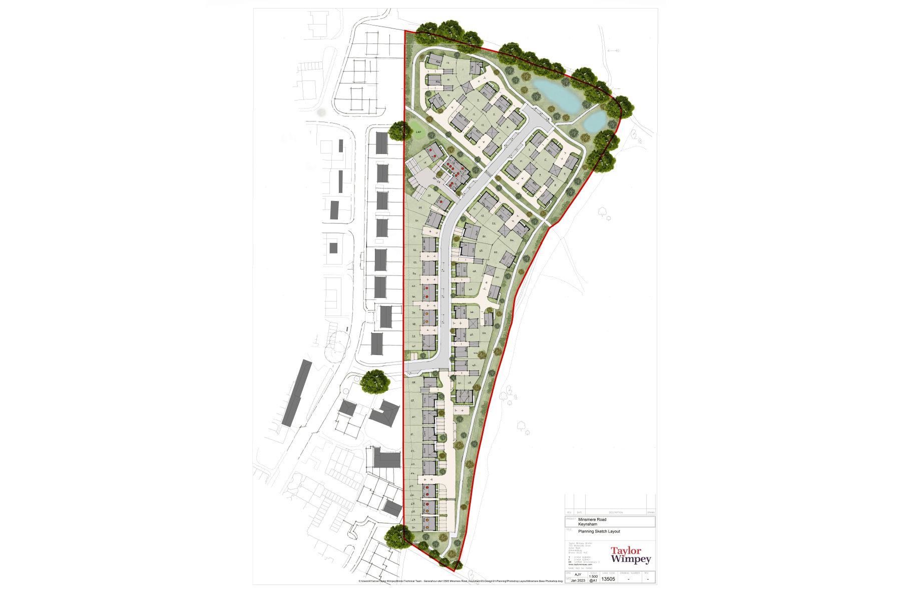 Redevelopment of Minsmere Green, Keynsham ‧ Taylor Wimpey