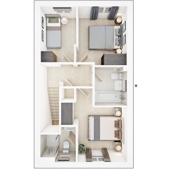 Plot 48 at Robin Gardens in Swindon ‧ Taylor Wimpey