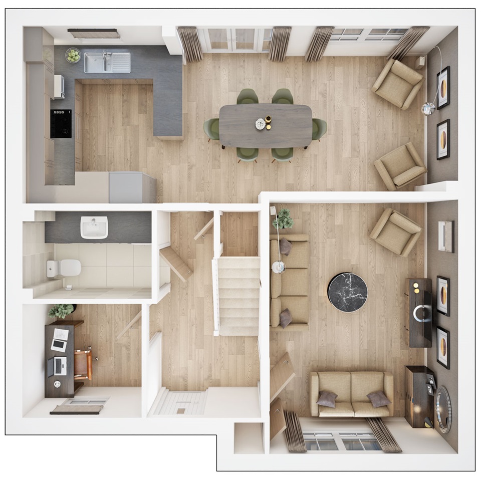 Plot 119 at Robin Gardens in Swindon ‧ Taylor Wimpey