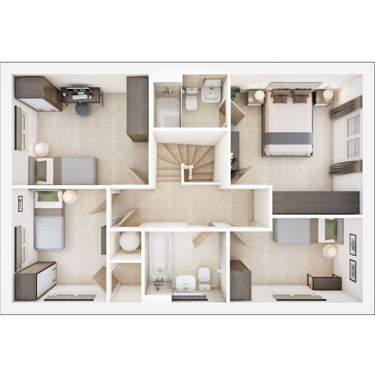 Plot 39 at The Quarters in Quedgeley ‧ Taylor Wimpey