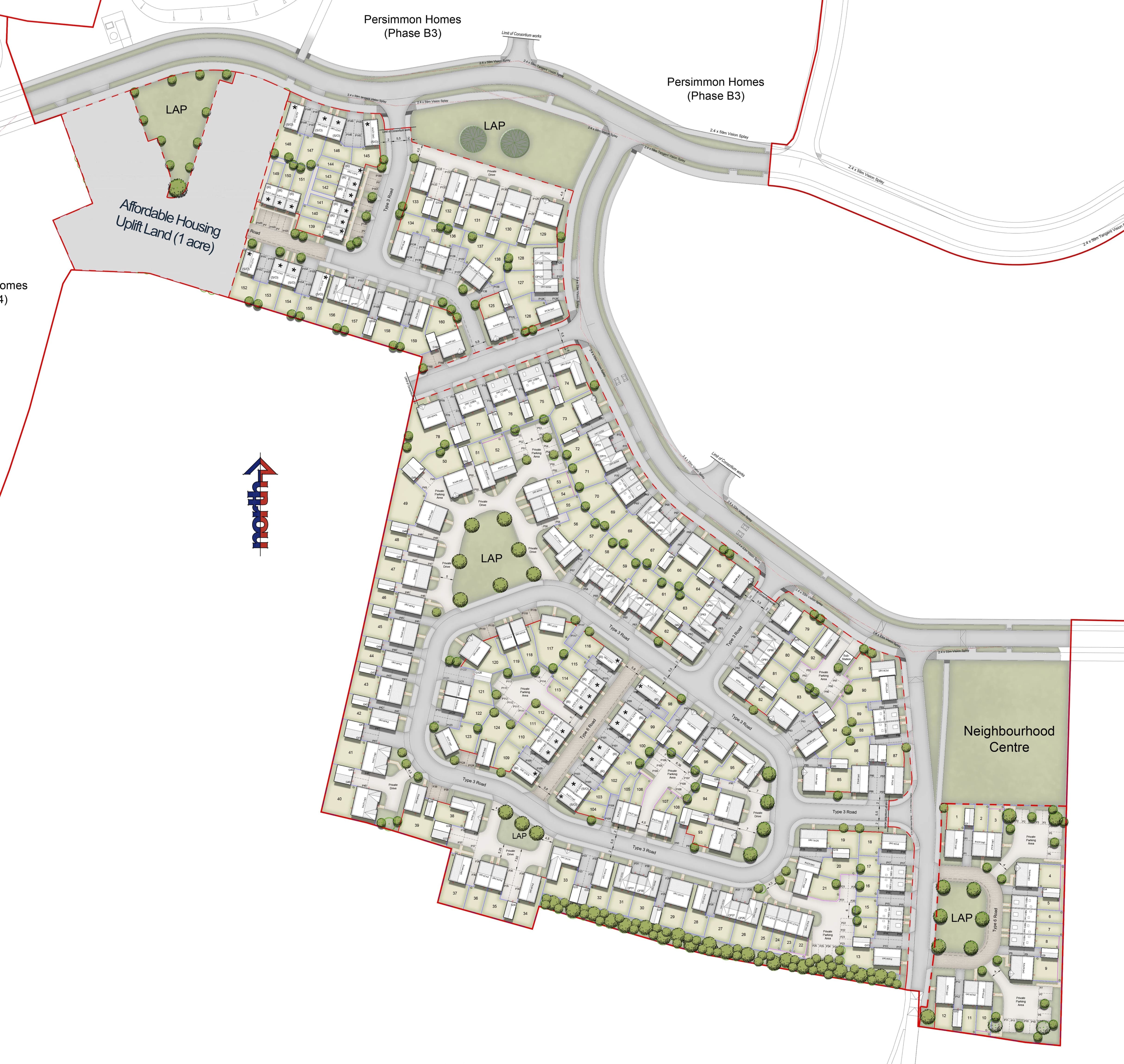 Redevelopment of Hethersett A3 A4, Hethersett North ‧ Taylor Wimpey