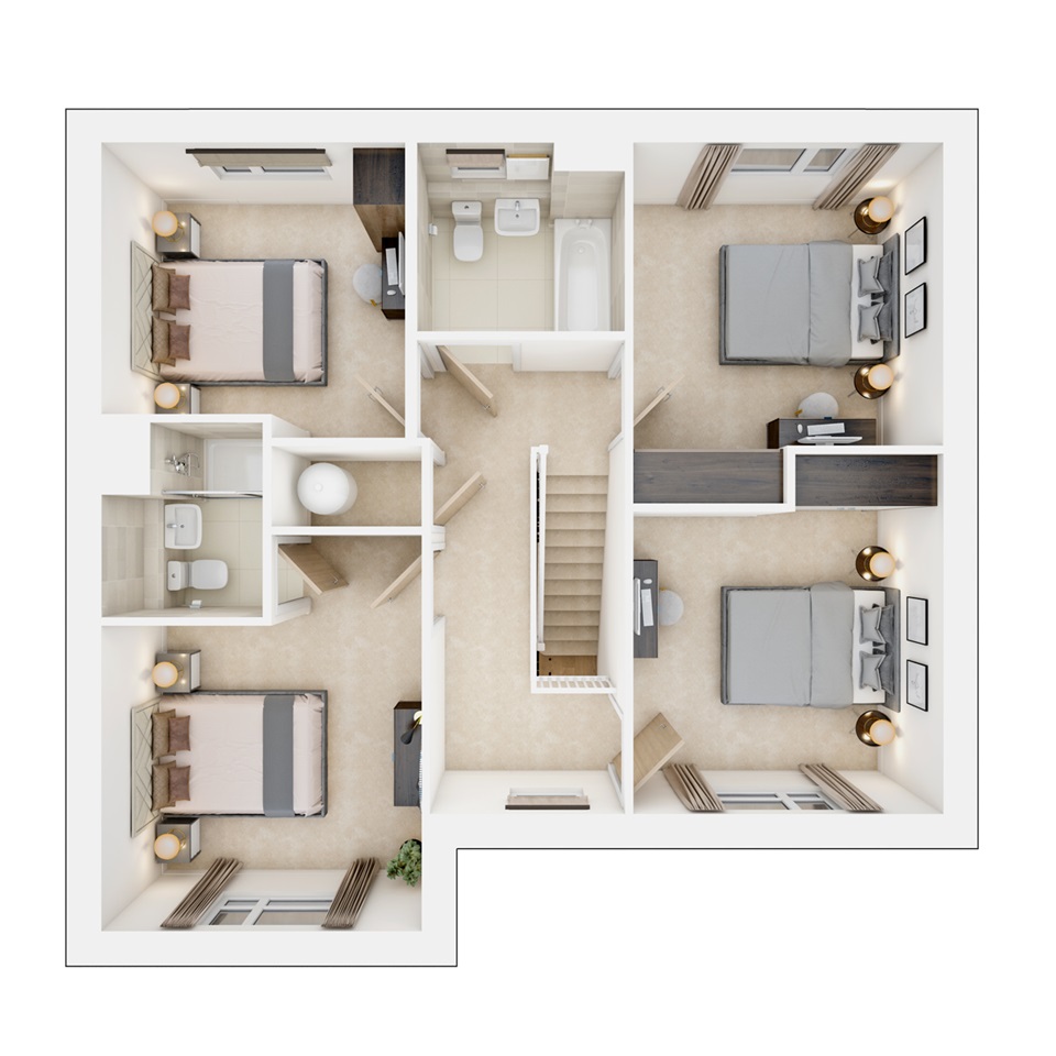 Plot 235 at Barham Meadows in Barham ‧ Taylor Wimpey