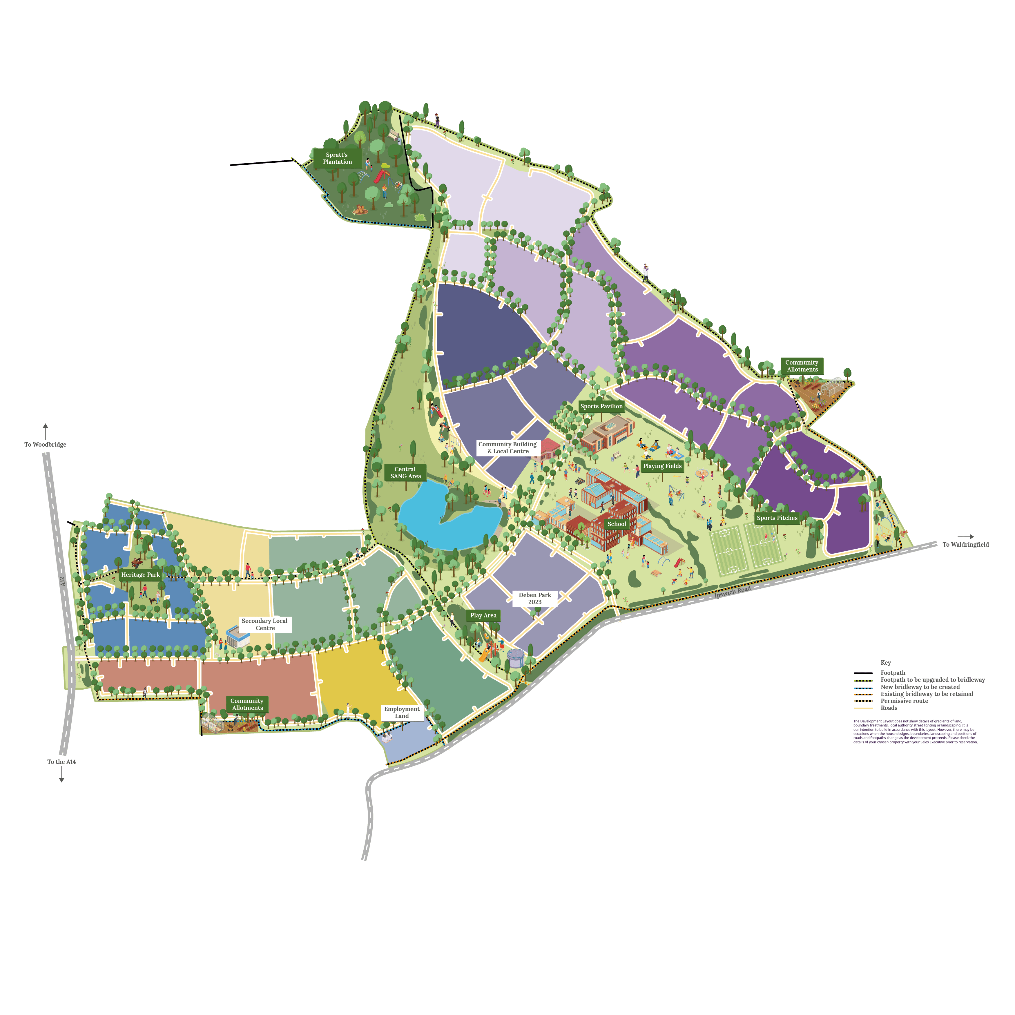 Auster Place at Brightwell Lakes ‧ New homes in Martlesham ‧ Taylor Wimpey