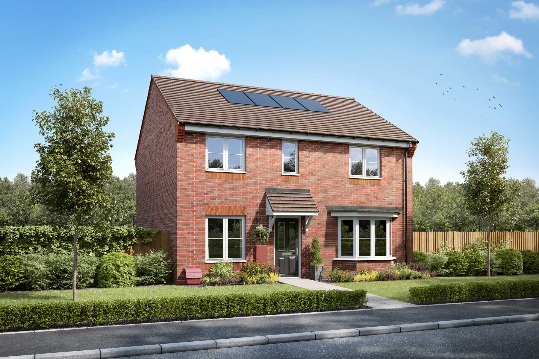Plot 125 at Buckton Fields in Northampton ‧ Taylor Wimpey