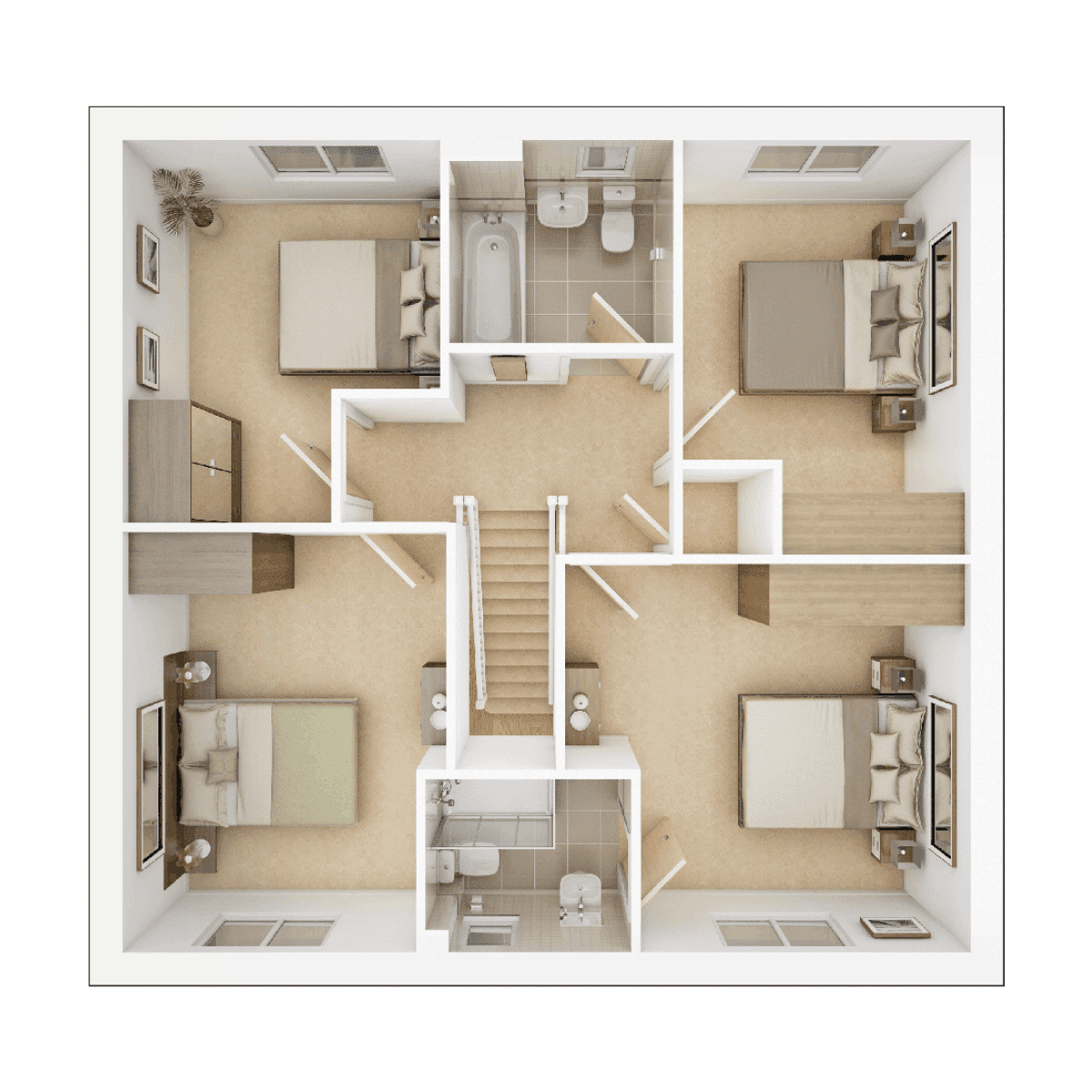 Plot 211 at Newton Park at Handley Chase in Sleaford ‧ Taylor Wimpey