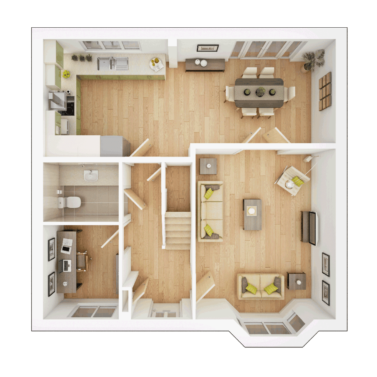 Plot 183 at Newton Park at Handley Chase in Sleaford ‧ Taylor Wimpey