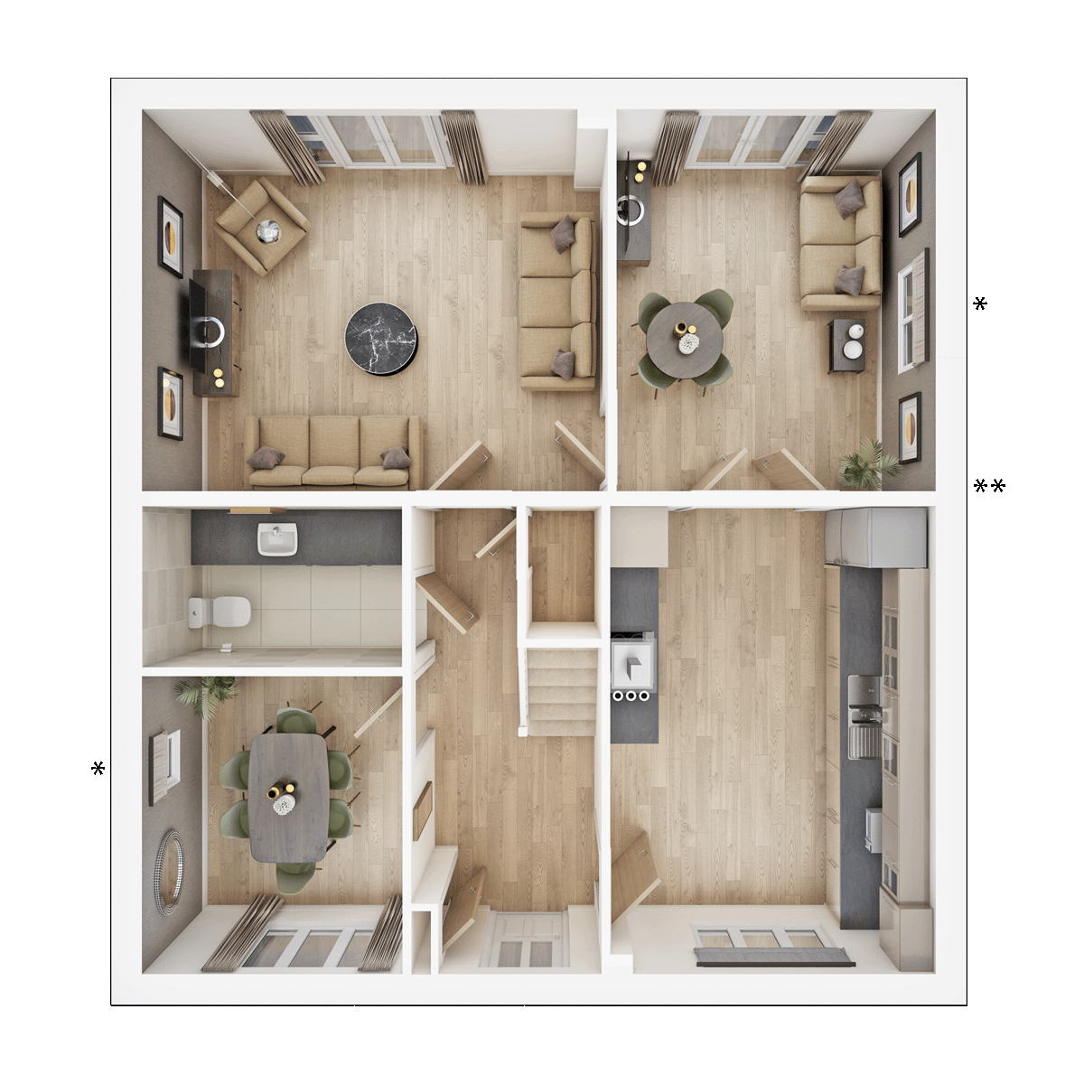 Plot 266 at Weldon Manor in Corby ‧ Taylor Wimpey