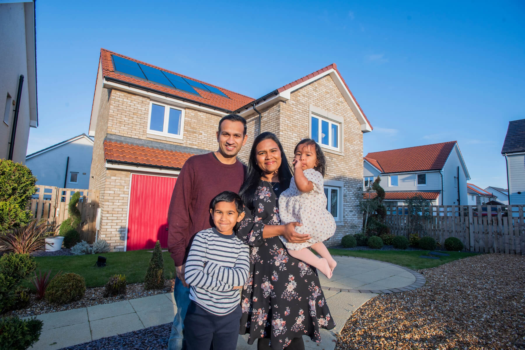First-time buyers take a step on the property ladder in East Calder ...