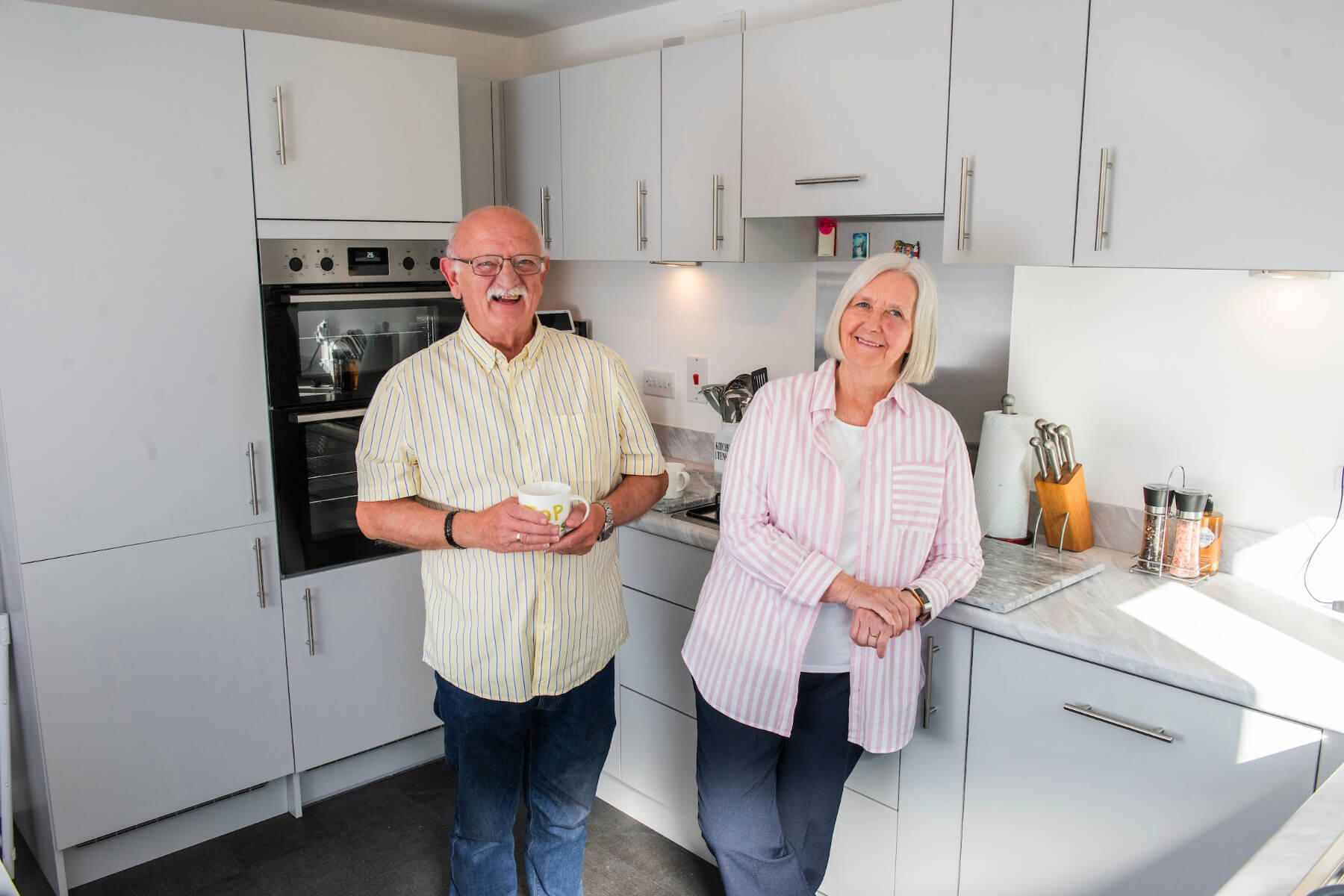 Retired couple find it easy to downsize to West Craigs, Edinburgh ...