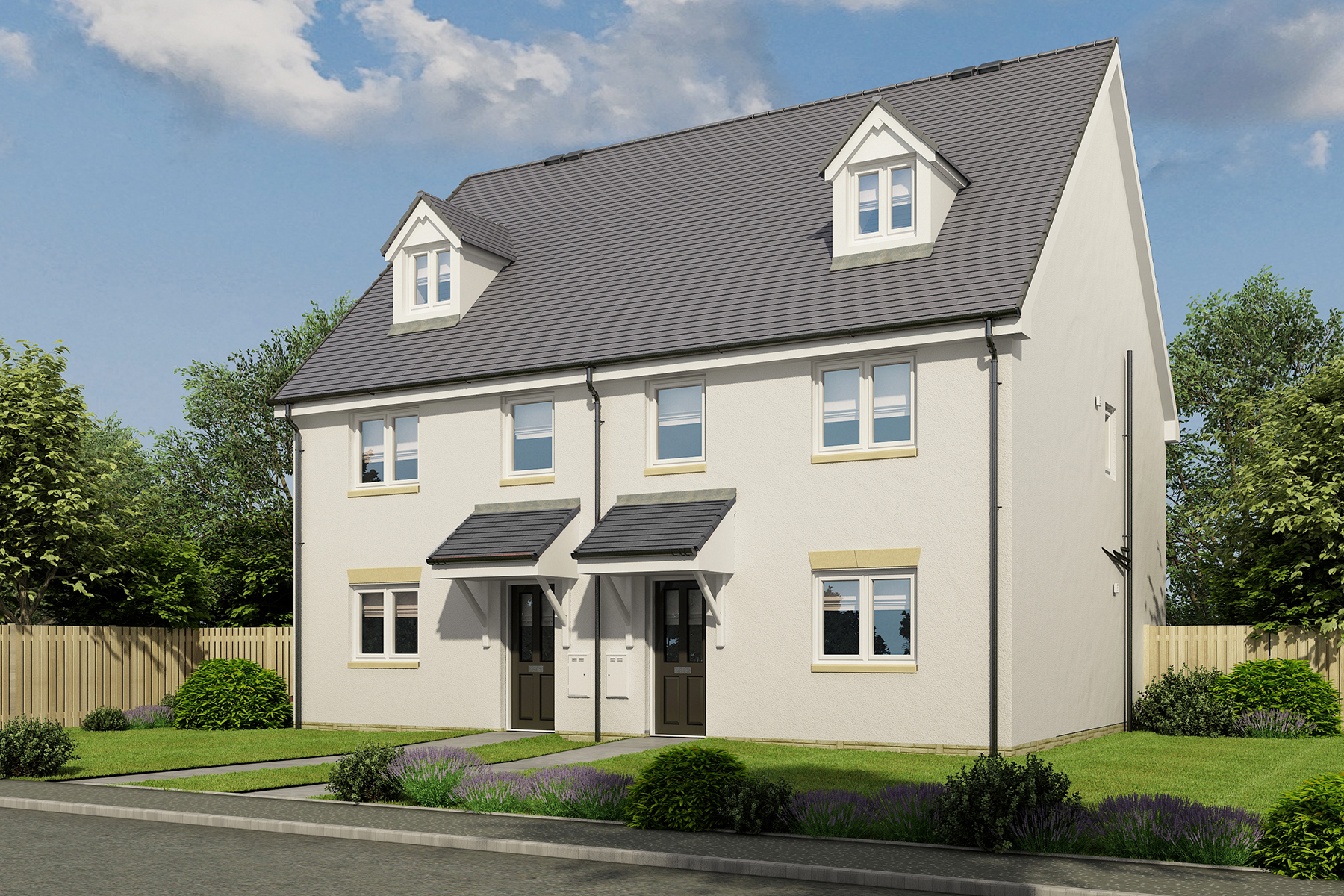 Plot 136 at West Craigs in Maybury ‧ Taylor Wimpey