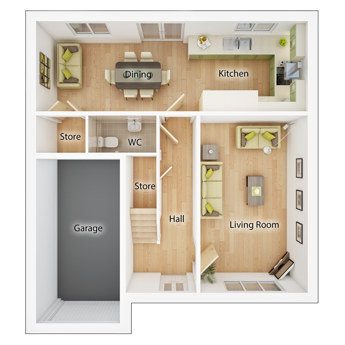 Plot 186 at Sinclair Gardens in Roslin ‧ Taylor Wimpey