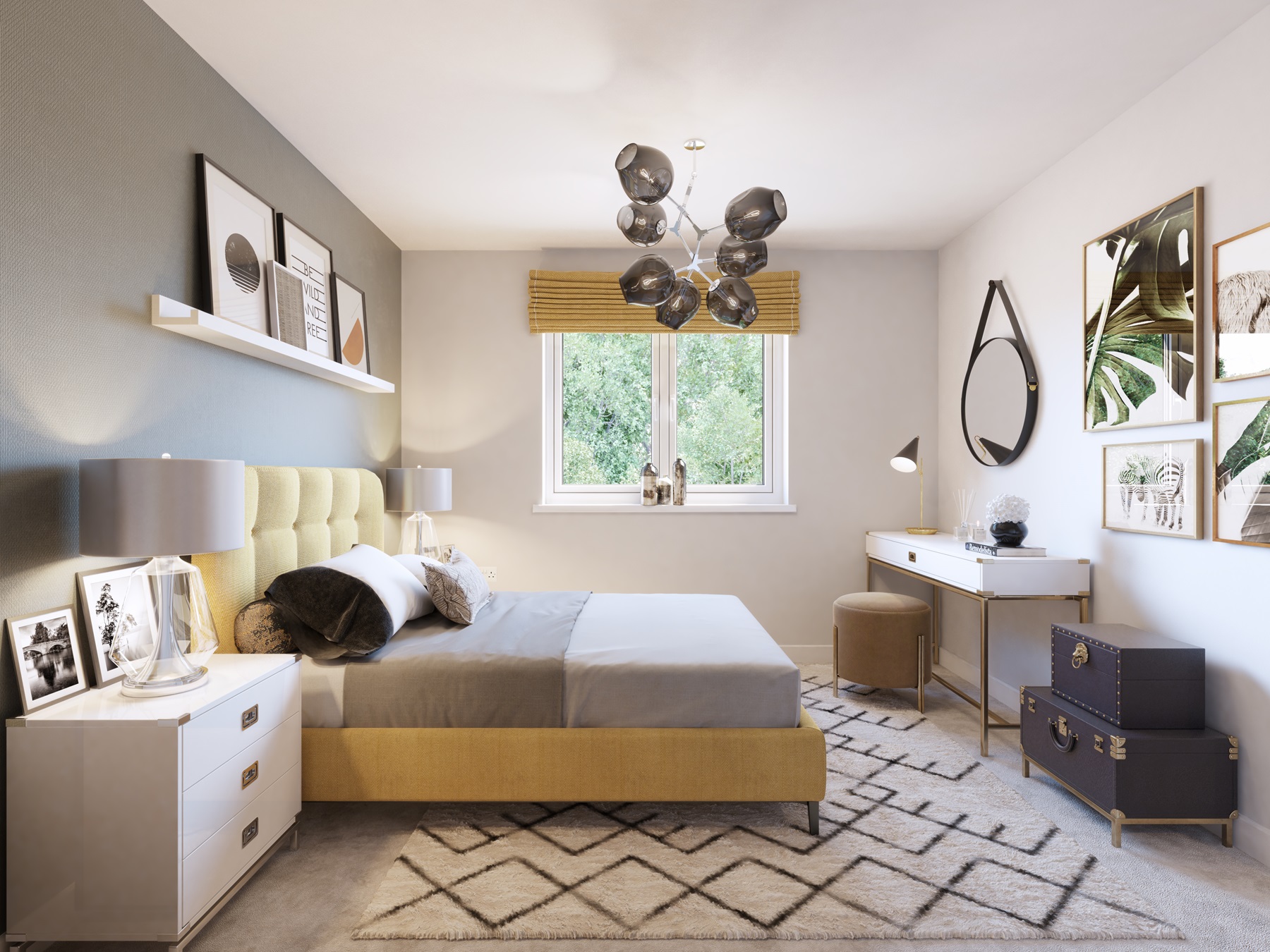 Plot 136 at West Craigs in Maybury ‧ Taylor Wimpey