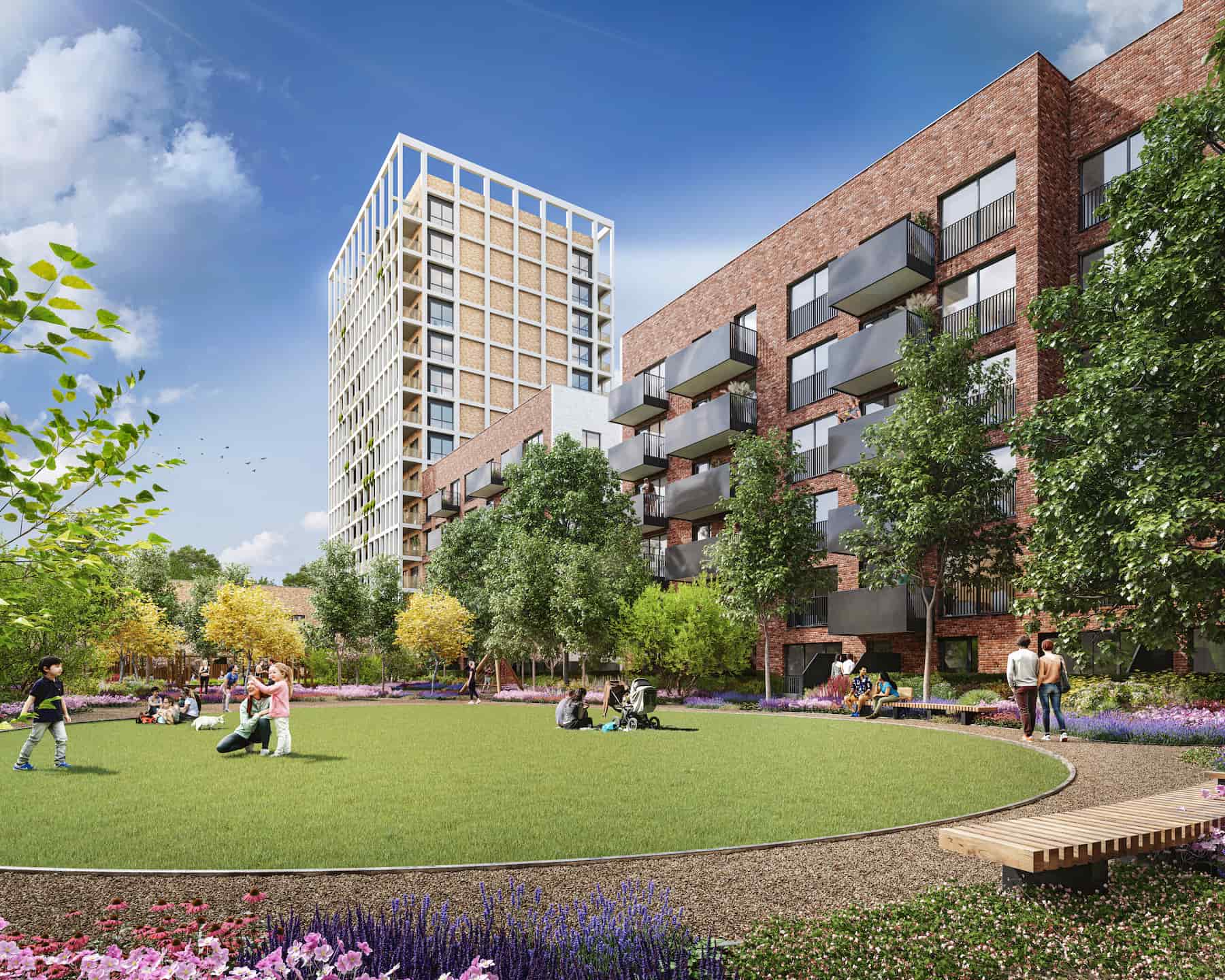 Coronation Square ‧ New homes in Leyton ‧ Taylor Wimpey