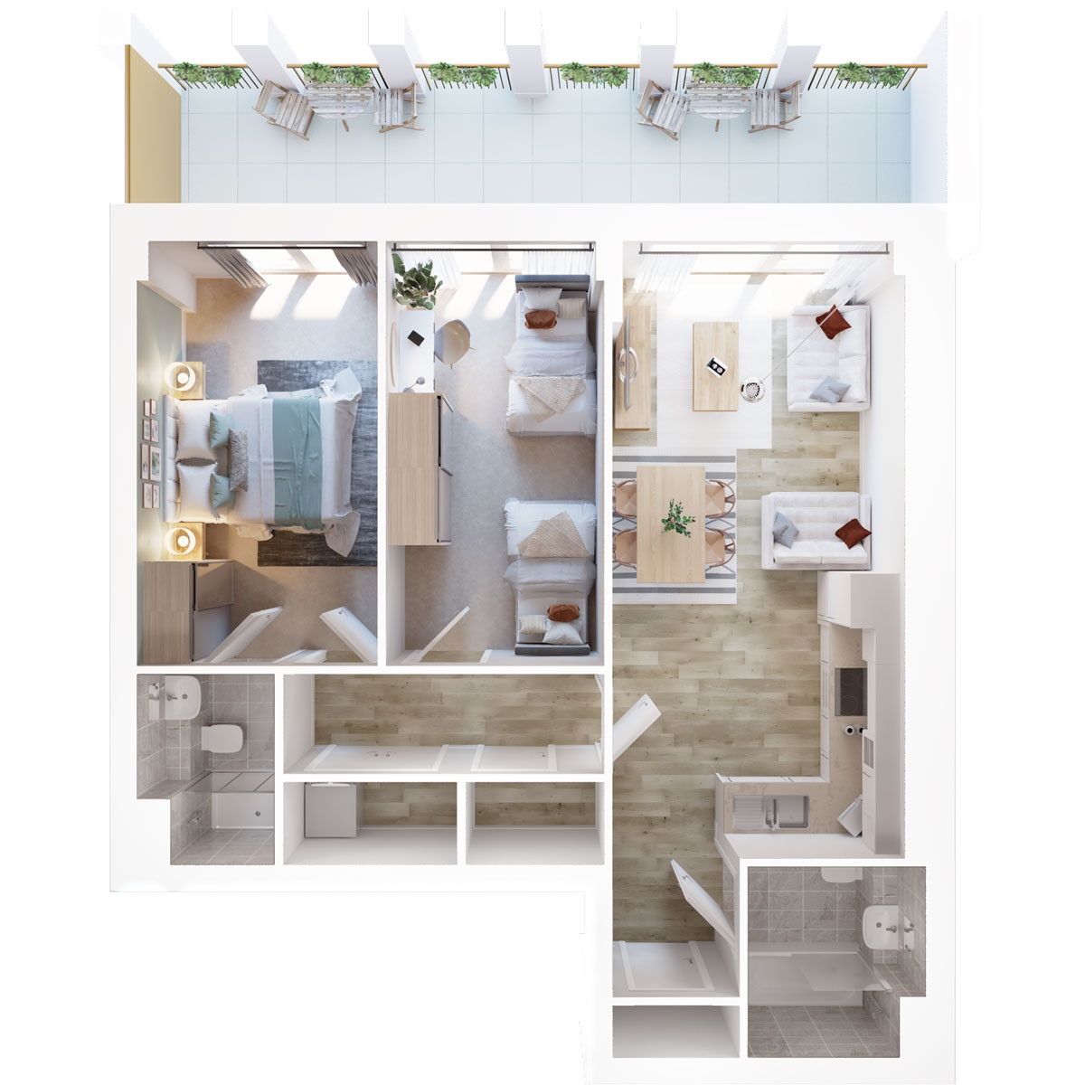 Plot 142 at Coronation Square in Leyton ‧ Taylor Wimpey
