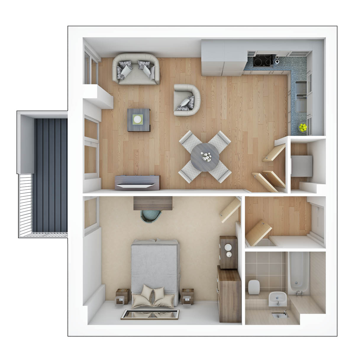 Plot 67 at Hertford Mill in Hackney Wick ‧ Taylor Wimpey