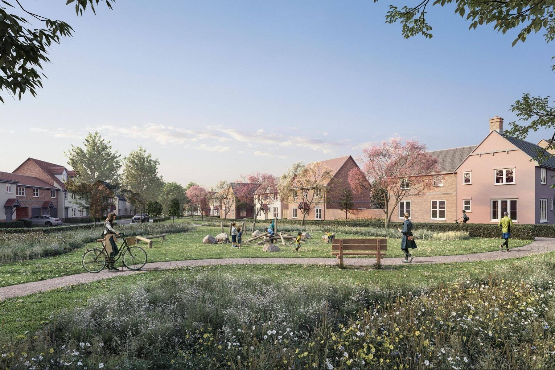 Register interest in a new home at Chilton Woods ‧ Taylor Wimpey
