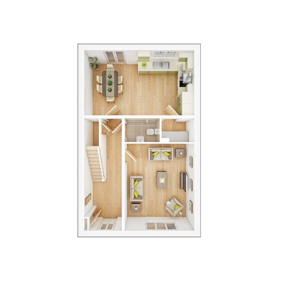 Plot 510 at Appledown Gate in Keresley ‧ Taylor Wimpey