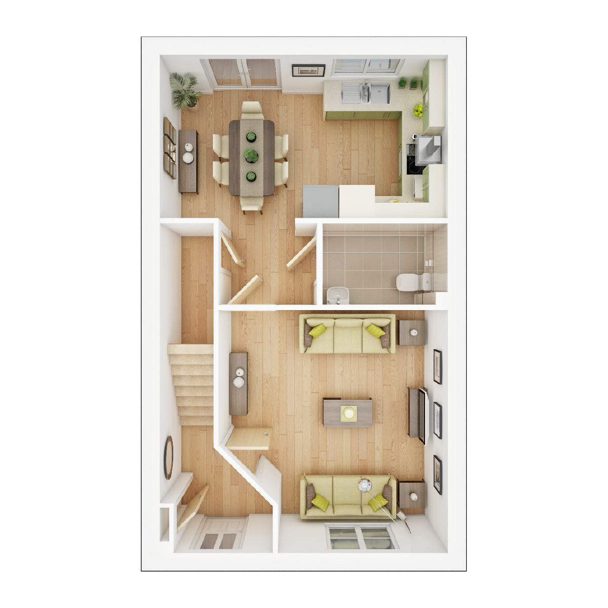 Plot 176 at Titan Wharf in Stourbridge ‧ Taylor Wimpey