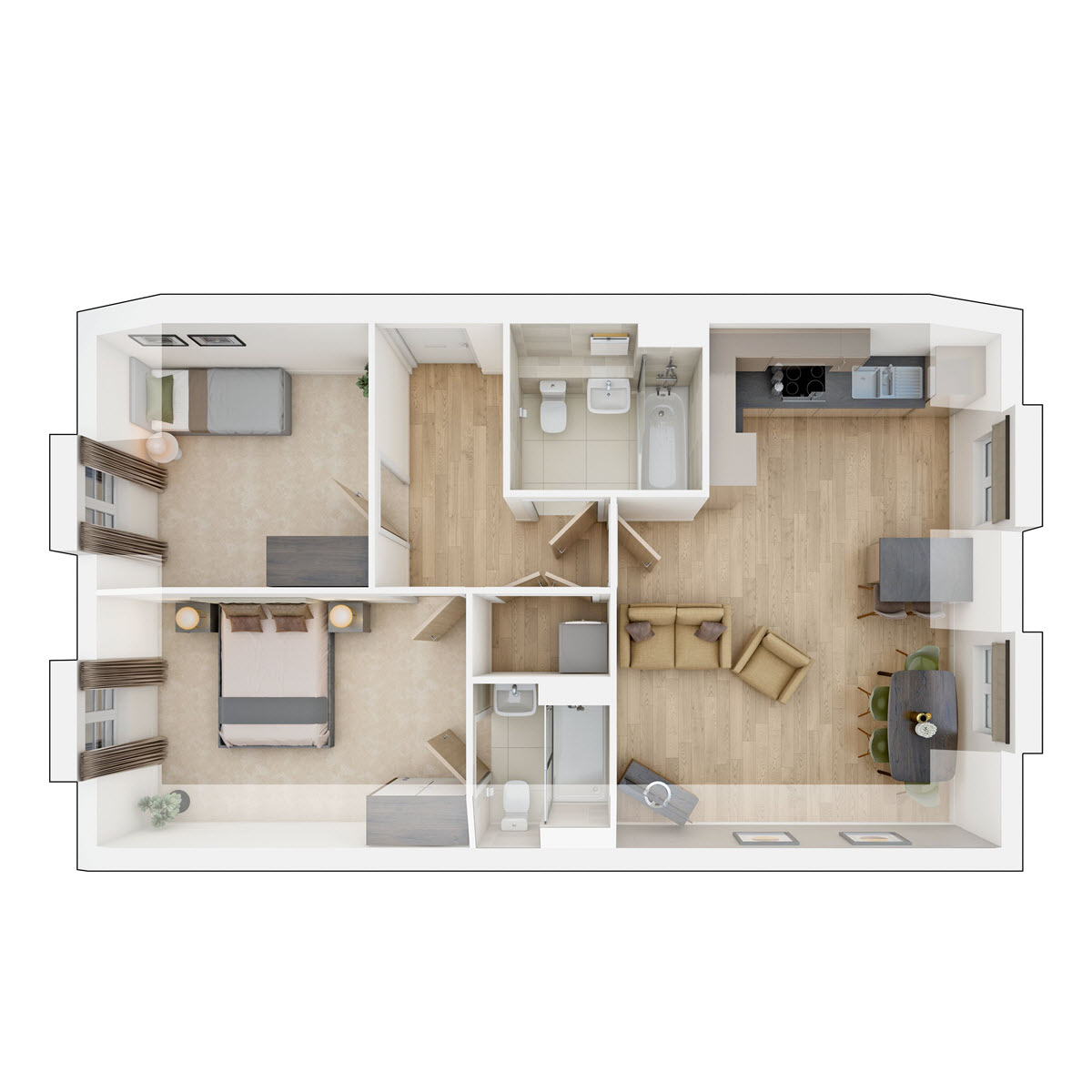 Plot 24 at Weston Gate in Hitchin ‧ Taylor Wimpey