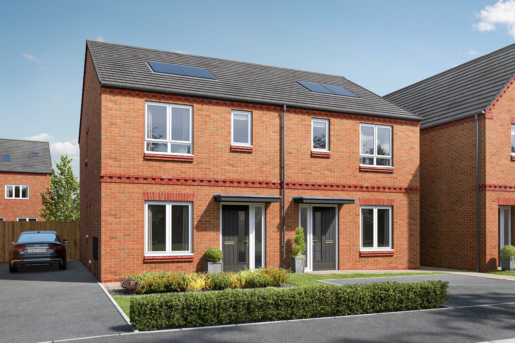 Plot 584 at Kings Moat Garden Village in Chester ‧ Taylor Wimpey