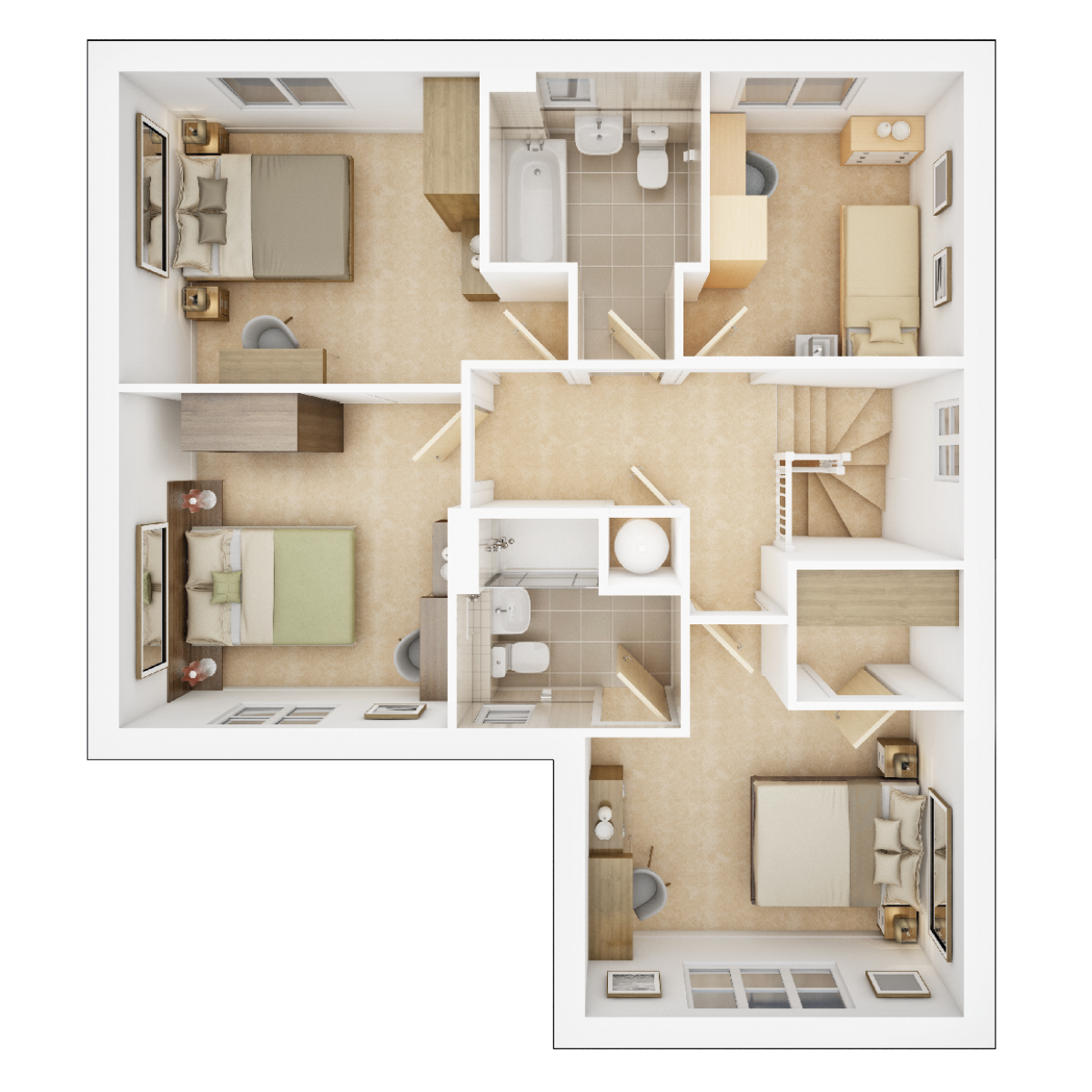 Plot 496 at Coatham Gardens in Eaglescliffe ‧ Taylor Wimpey