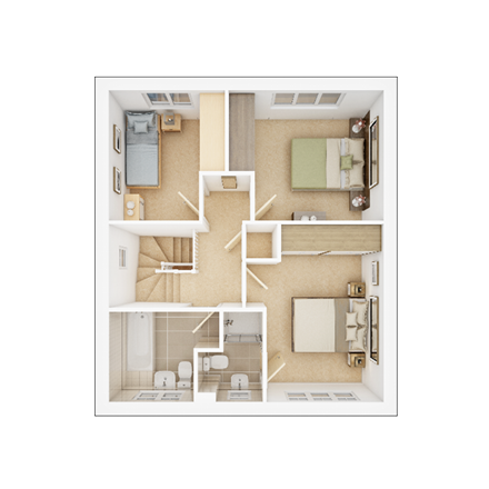 Plot 278 at Trinity Fields in Knaresborough ‧ Taylor Wimpey