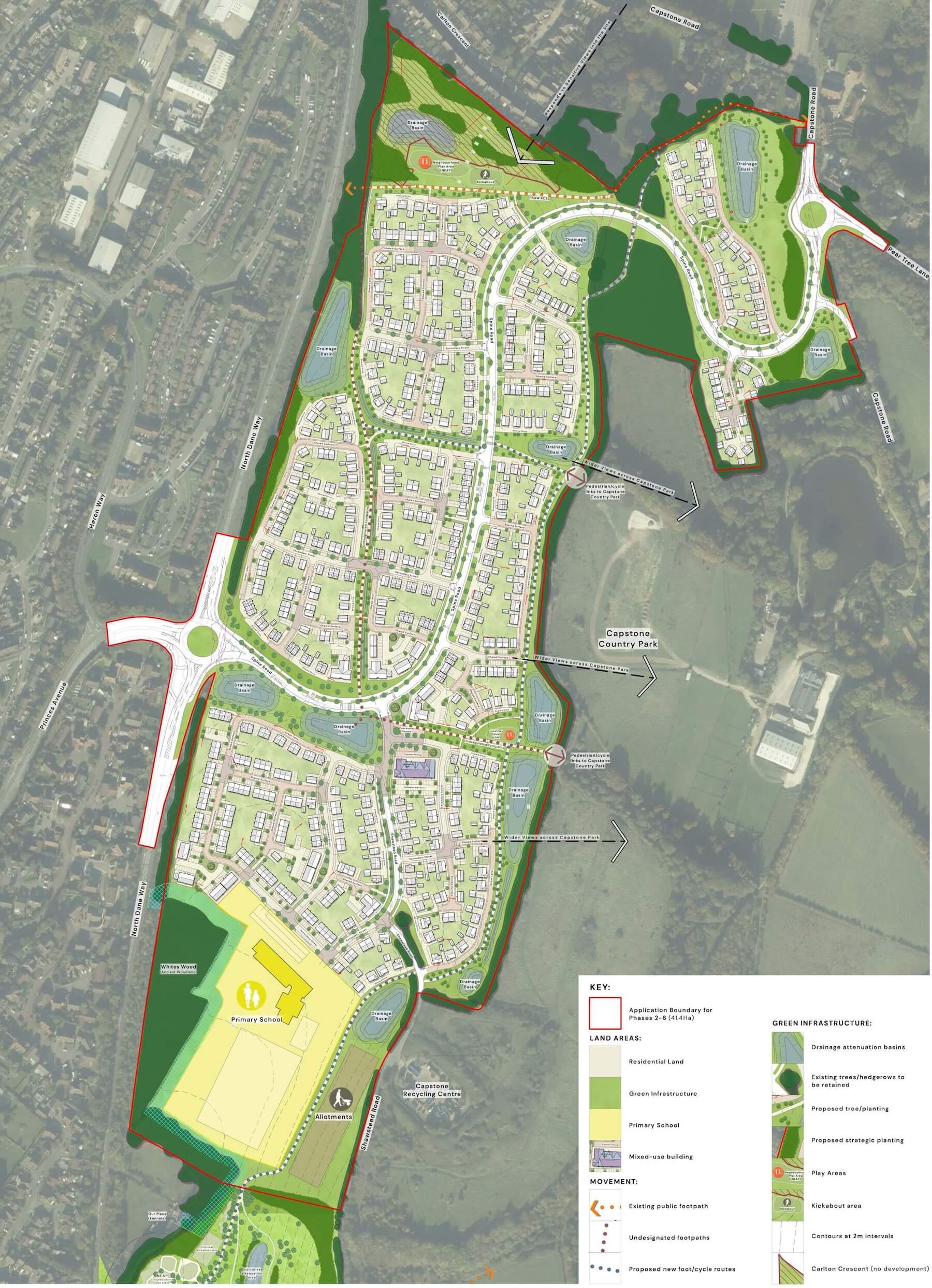 Redevelopment of Land at Capstone Oaks, Chatham ‧ Taylor Wimpey