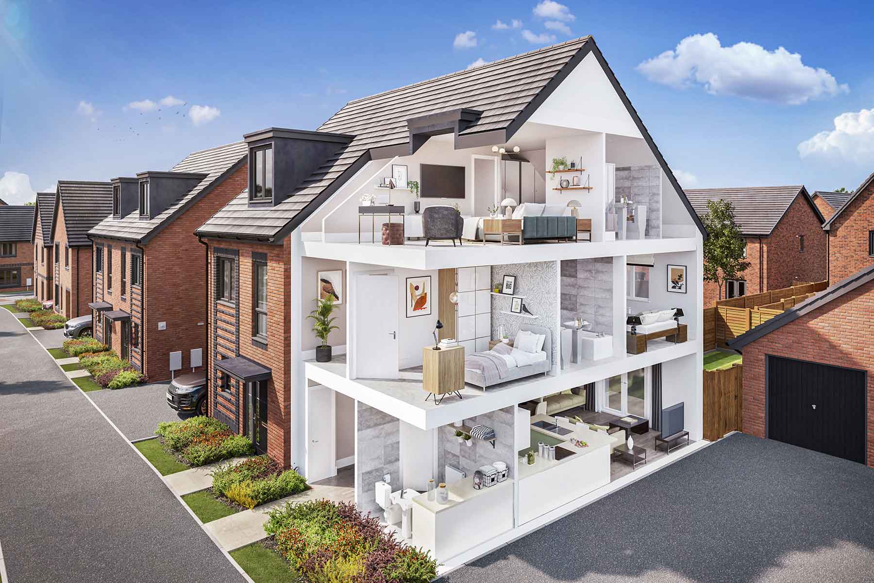 Plot 68 at Capstone Oaks in Chatham ‧ Taylor Wimpey