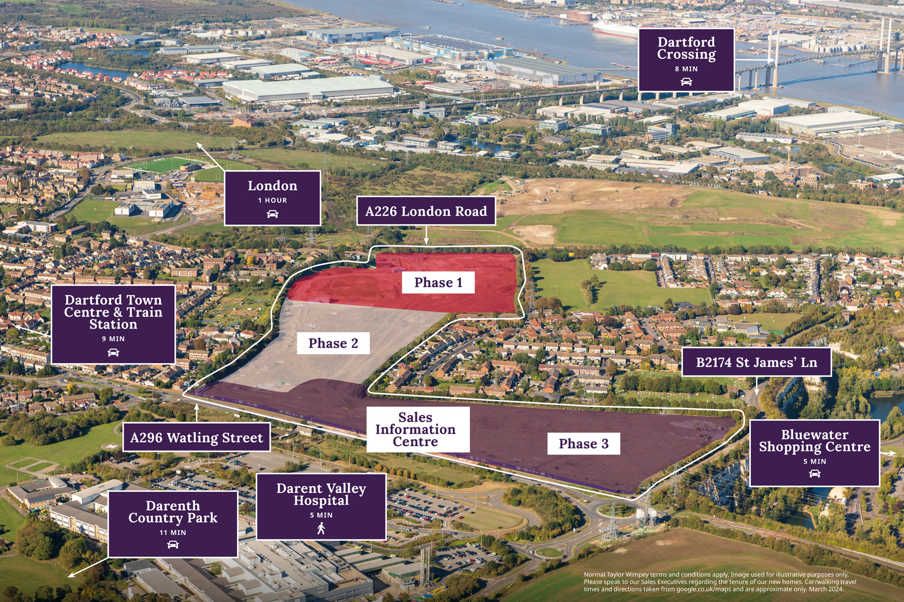 Knights Reach ‧ New homes in Dartford ‧ Taylor Wimpey