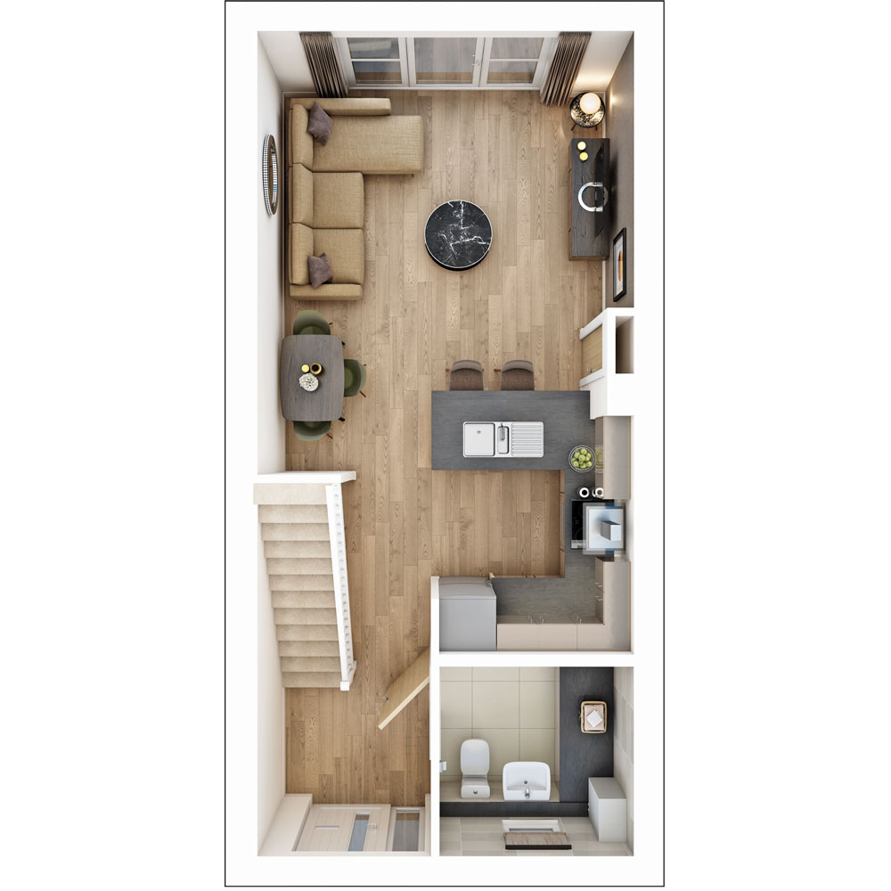 Plot 45 at Wellington Paddocks in Deal ‧ Taylor Wimpey
