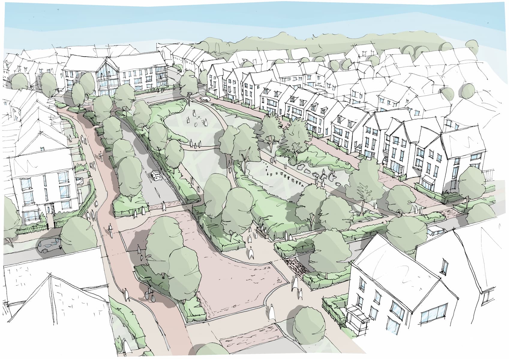 Redevelopment of Salden Place Proposed Development, Milton Keynes ...