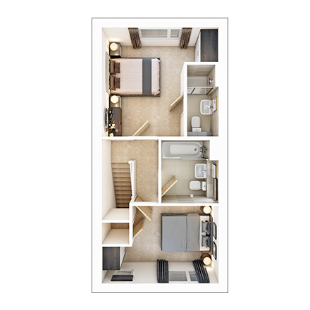 Plot 24 at Cromwell Place at Wixams in Wixams ‧ Taylor Wimpey