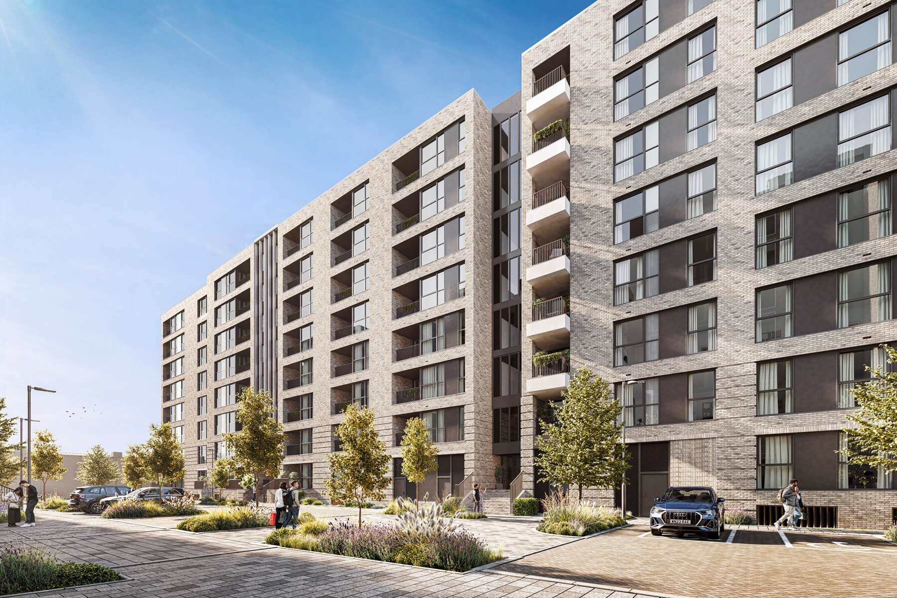 Plot 198 at King Georges Gate in Earlsfield ‧ Taylor Wimpey