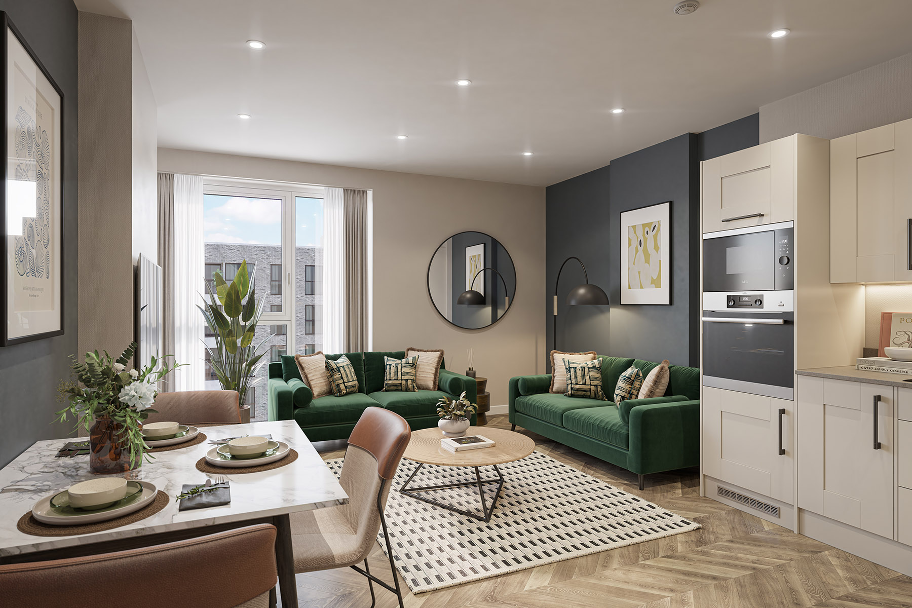 Plot 203 at King Georges Gate in Earlsfield ‧ Taylor Wimpey