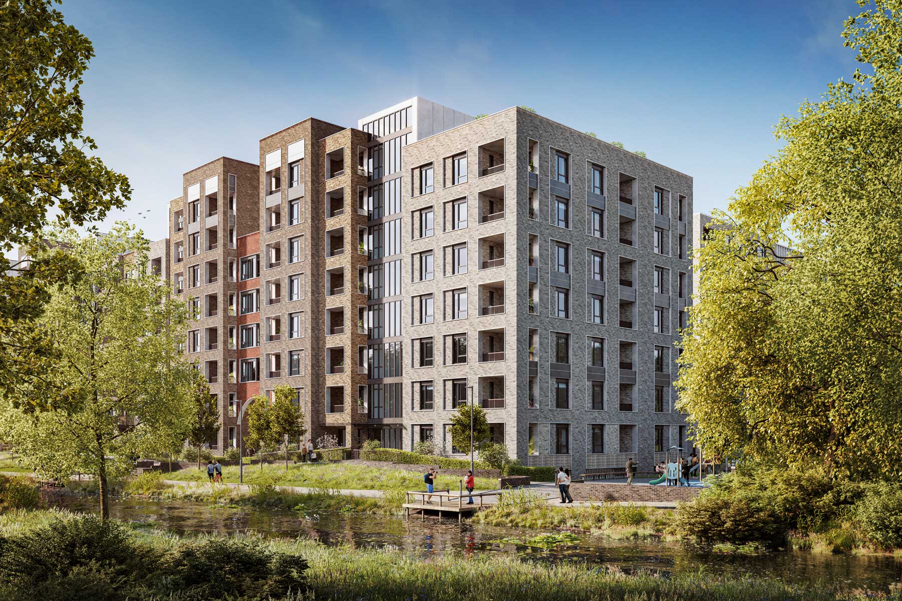 Plot 303 at King Georges Gate in Earlsfield ‧ Taylor Wimpey
