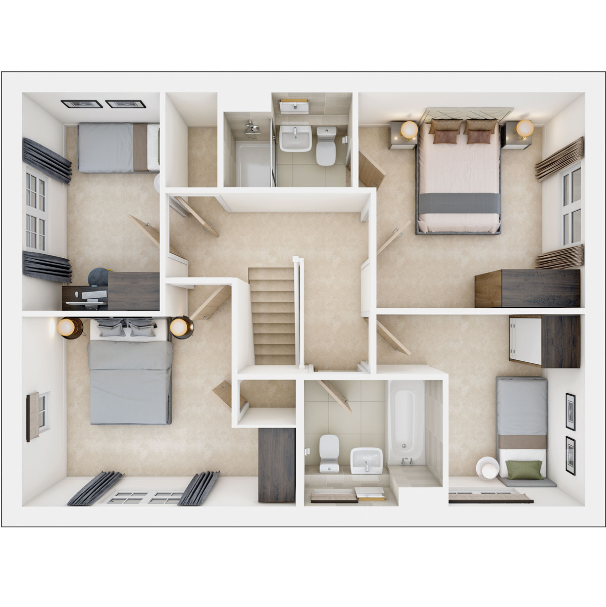 Plot 75 at Bryanston Holt in Blandford Forum ‧ Taylor Wimpey