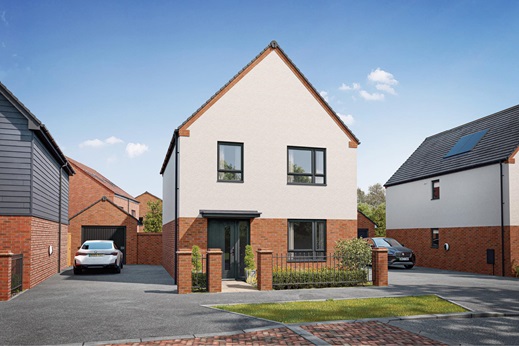 Plot 75 at Primrose Gardens at Valley Park in Didcot ‧ Taylor Wimpey